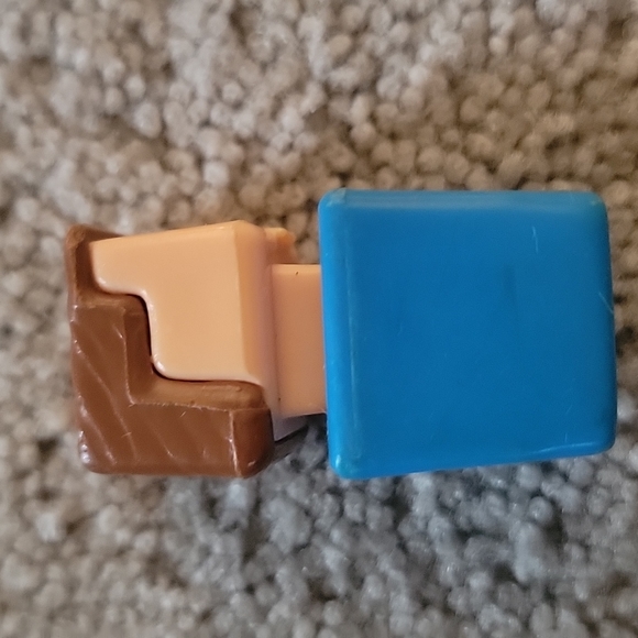 Playskool | Toys | Vintage 974 Playskool Blockhead Action Figure Blue ...